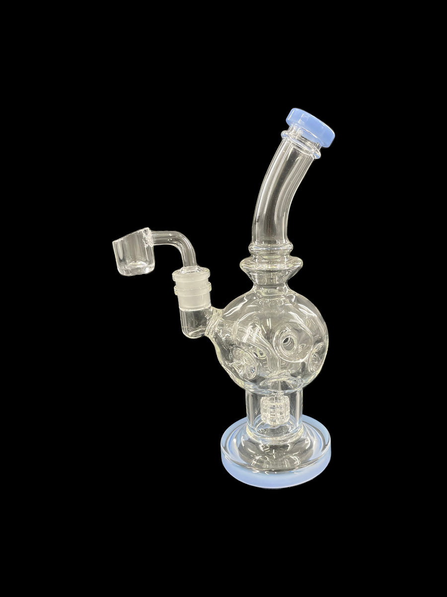 9" Faberge Egg Mini Matrix Perc Dab Rig – Cali King Wholesale