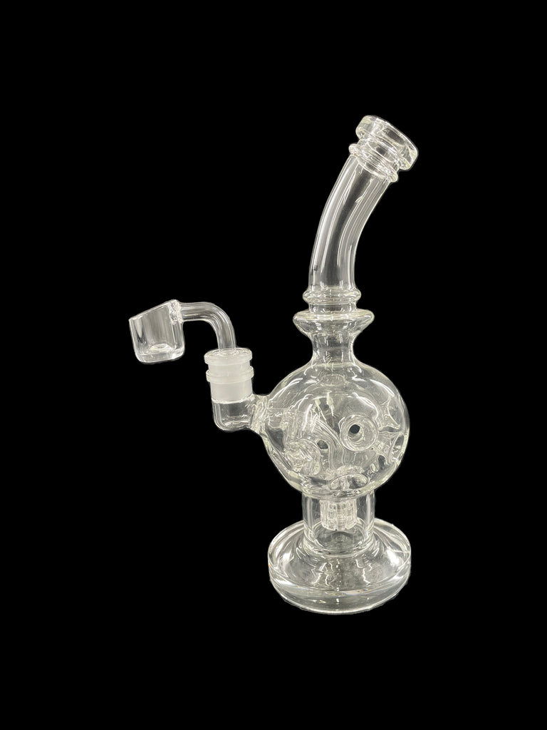 9" Faberge Egg Mini Matrix Perc Dab Rig – Cali King Wholesale