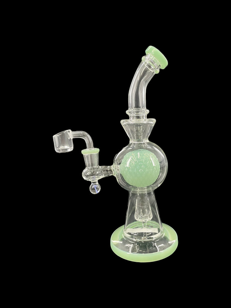 10" Center Ball Showerhead Dab Rig – Cali King Wholesale